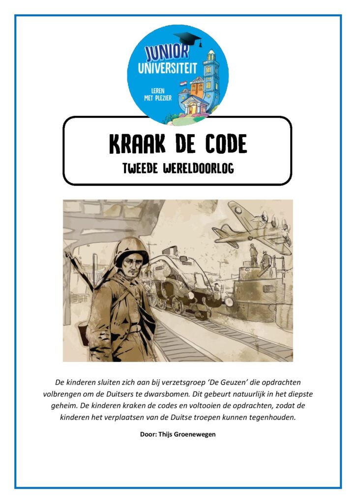Kraak de code – Tweede Wereldoorlog – Junioruniversiteit