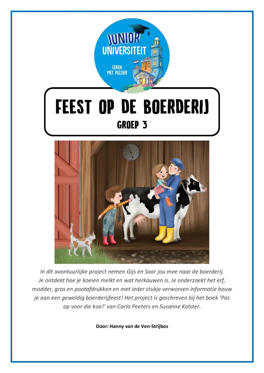Feest op de boerderij – Junioruniversiteit